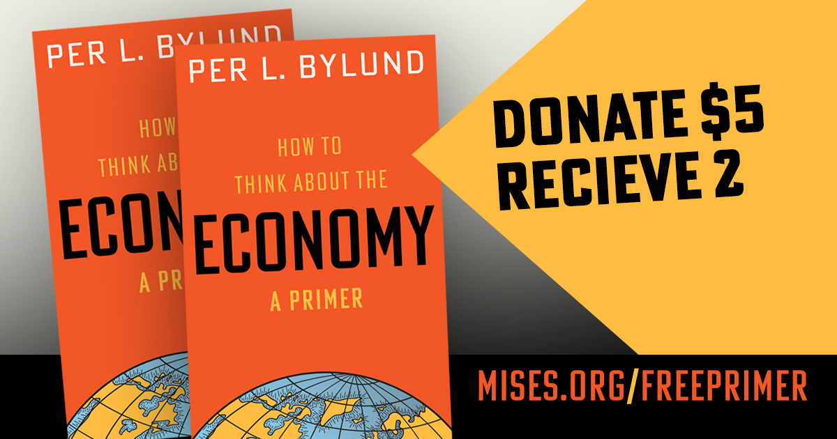 Give $5, receive 2 books! | Mises Institute