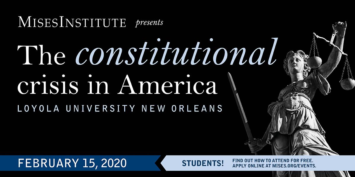 Mises Institute at Loyola University New Orleans | Mises Institute