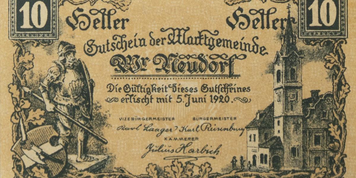 The Austrian "Credit Money" Craze of 1920 | Mises Institute