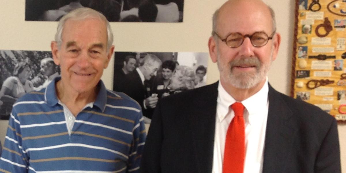 Lew Rockwell and Ron Paul Together Again in DC | Mises Institute
