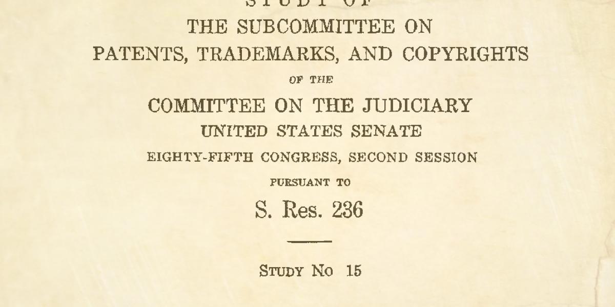 An Economic Review of the Patent System | Mises Institute