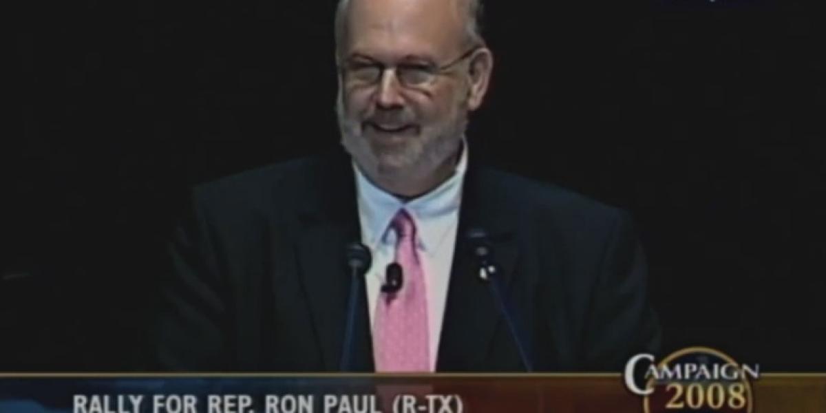 Lew Rockwell's "The Calamity of Bush's Conservatism" Speech at Rally ...