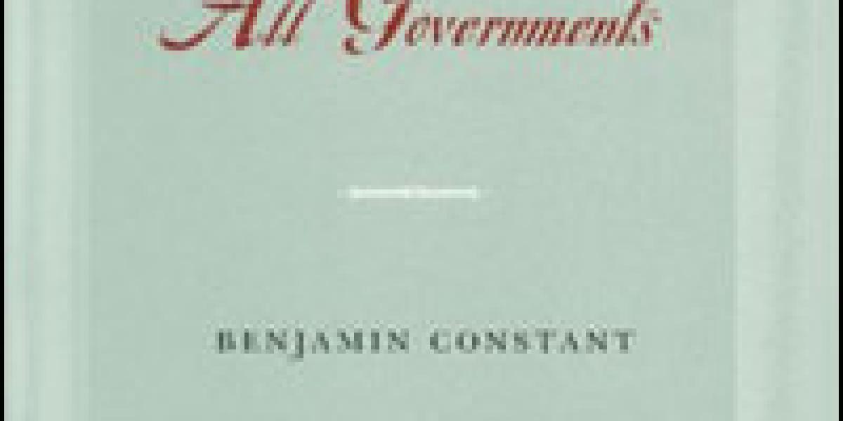 Principles of Politics Applicable to All Governments | Mises Institute